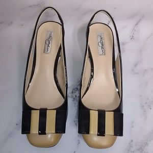 Halogen | Shoes | Halogen Block Heel Slingback Closed Toe Sandal 5m ...